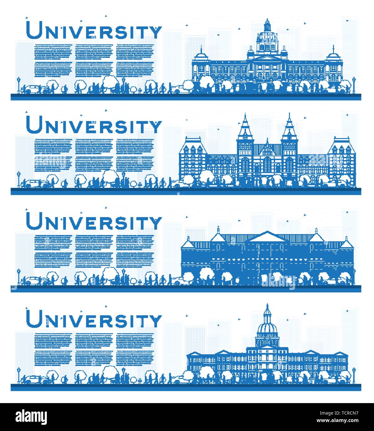 Main campus Stock Vector Images - Alamy