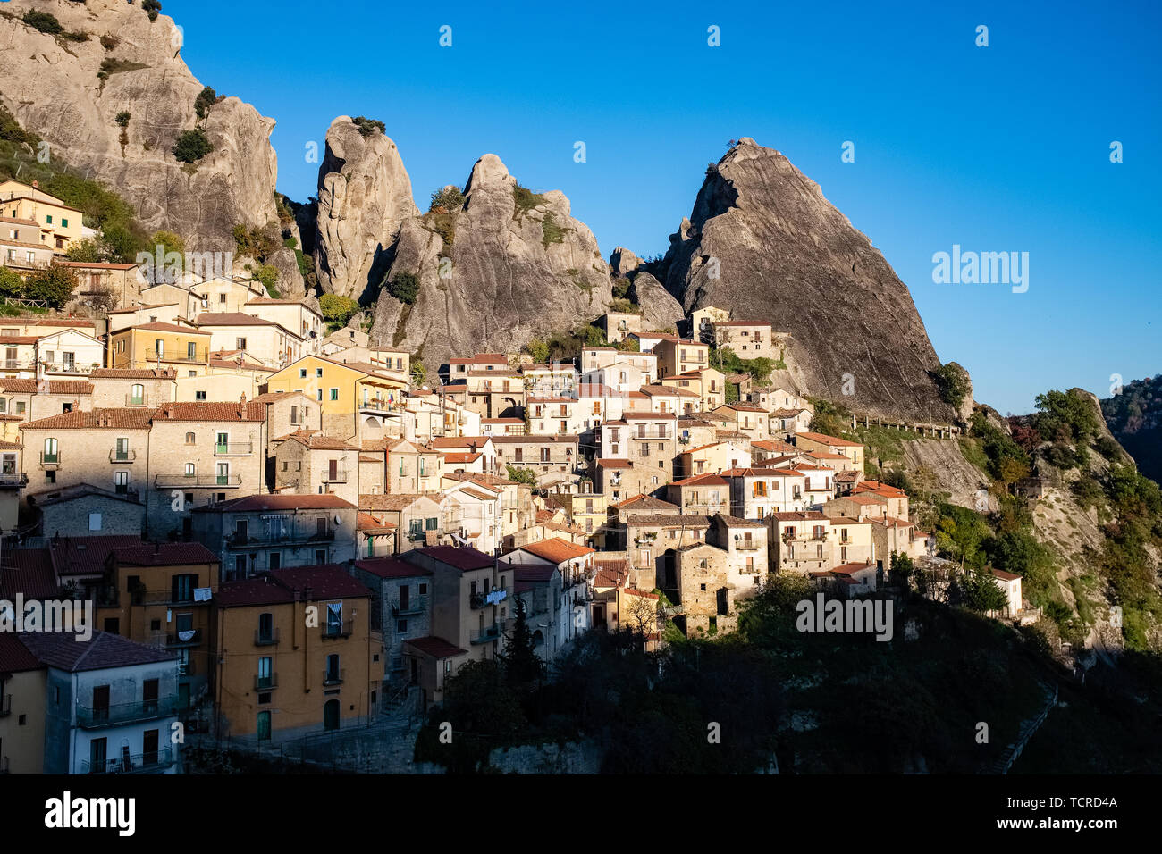 Castelmezzano Basilicata Italy High Resolution Stock Photography and ...