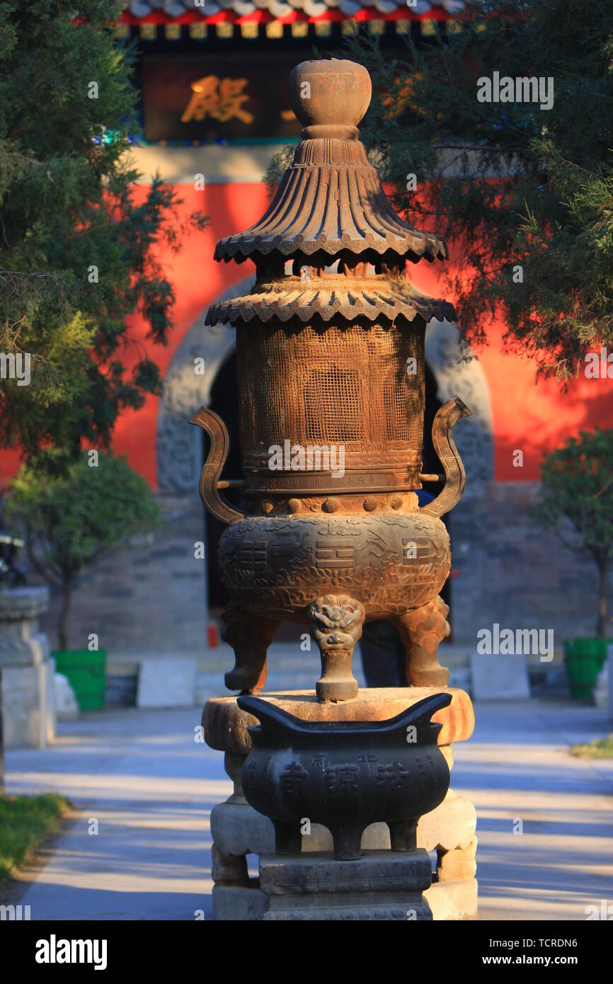 Fayuan Temple, Beijing Stock Photo - Alamy