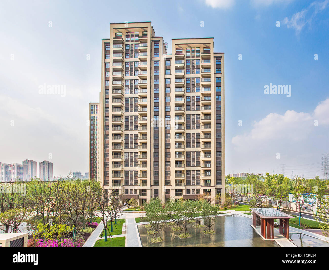 Modern architectural style, leisure and entertainment places ...