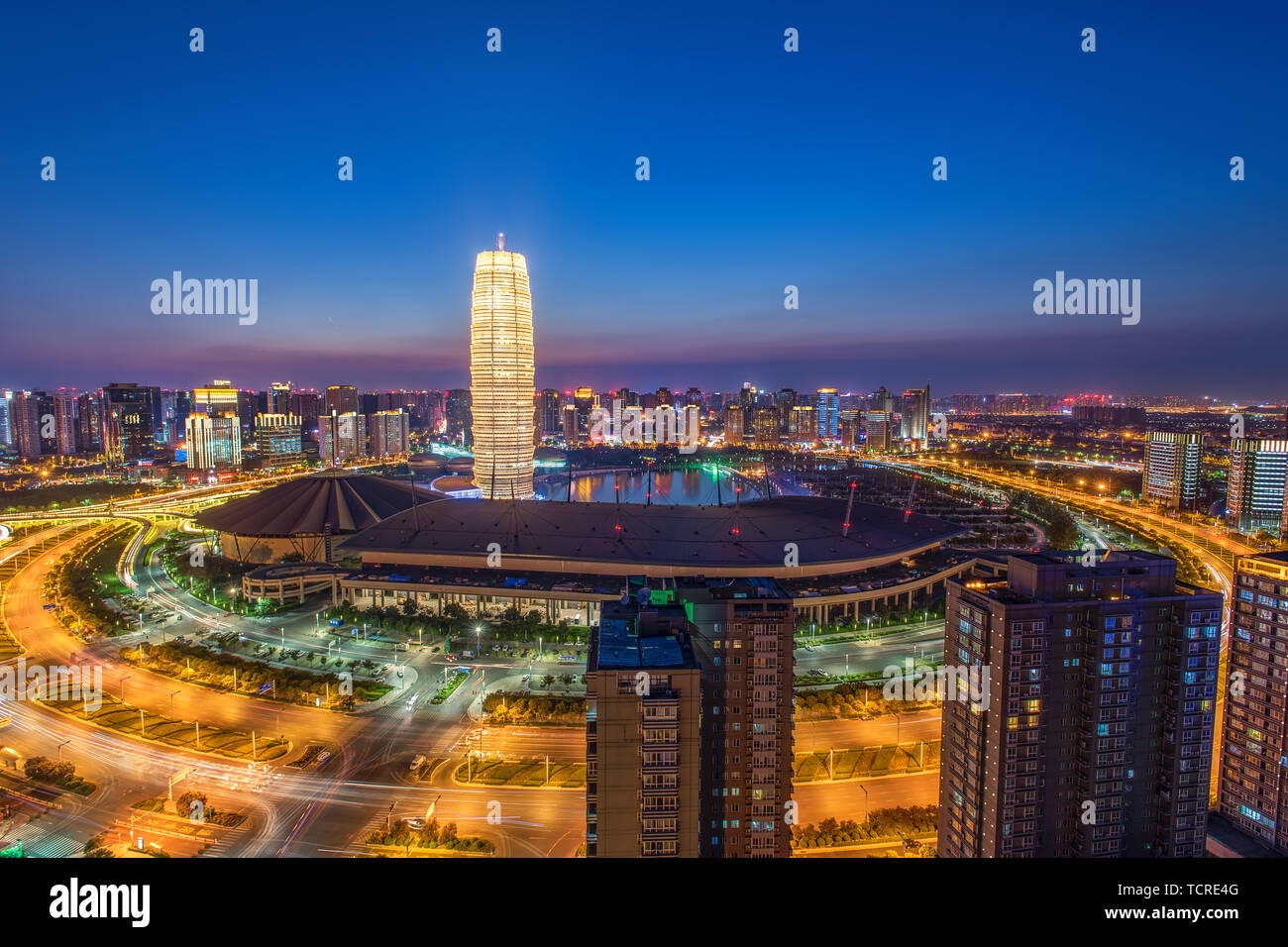 Henan zhengzhou tower hi-res stock photography and images - Alamy