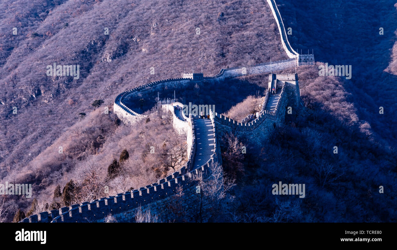 The Great Wall of Mutianyu Stock Photo - Alamy