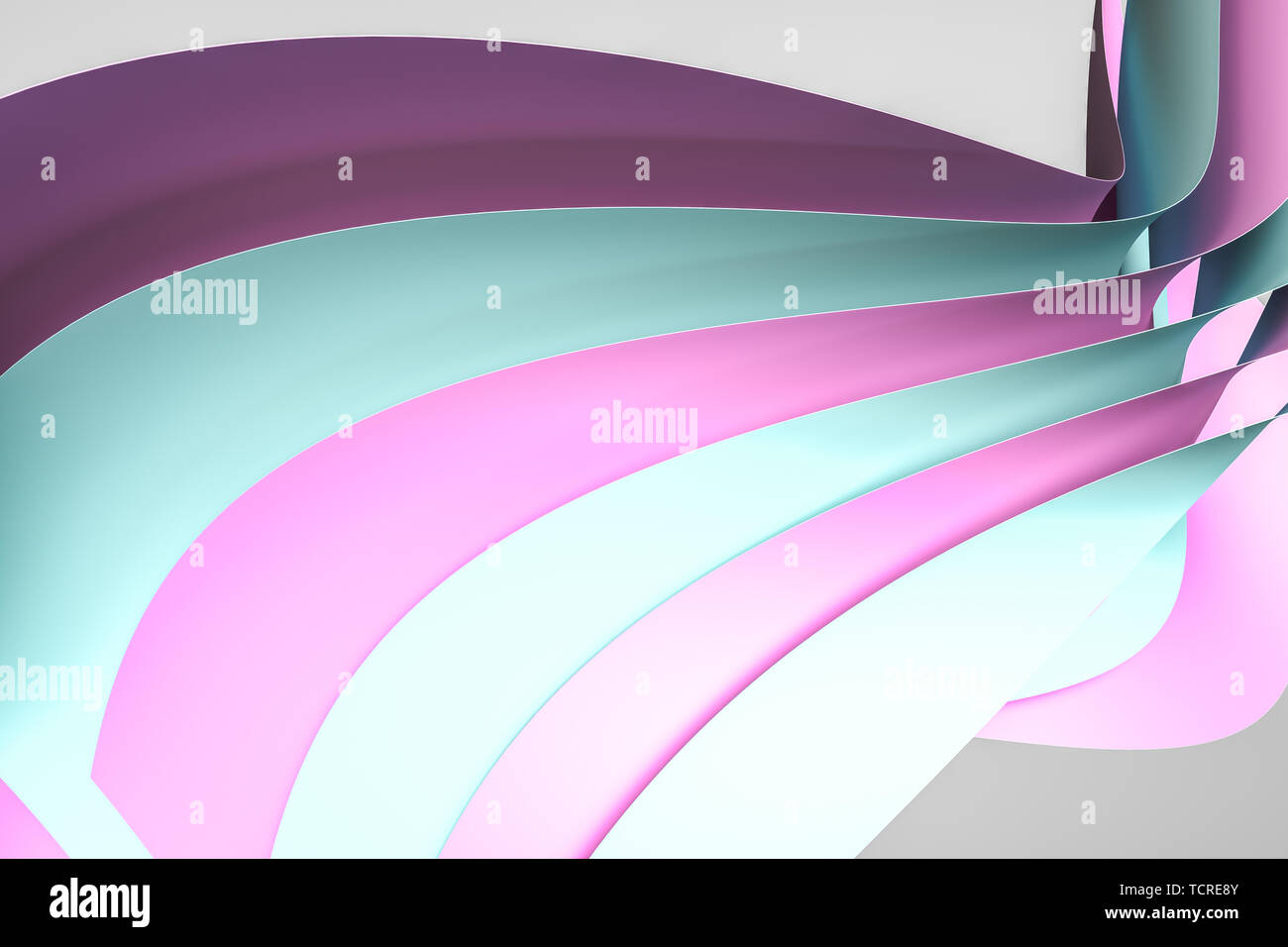 Three-dimensional rendering, blue powder phase flow background Stock ...