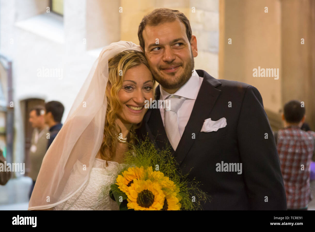 Newcomer group photo Stock Photo - Alamy
