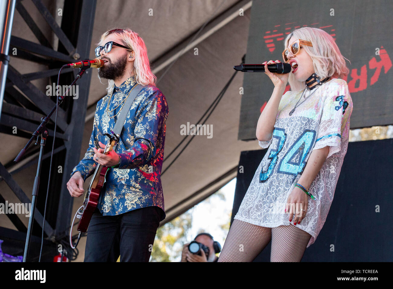 June 8, 2019 - Dana Point, California, U.S - COLE RANDALL and SHPRESA ...