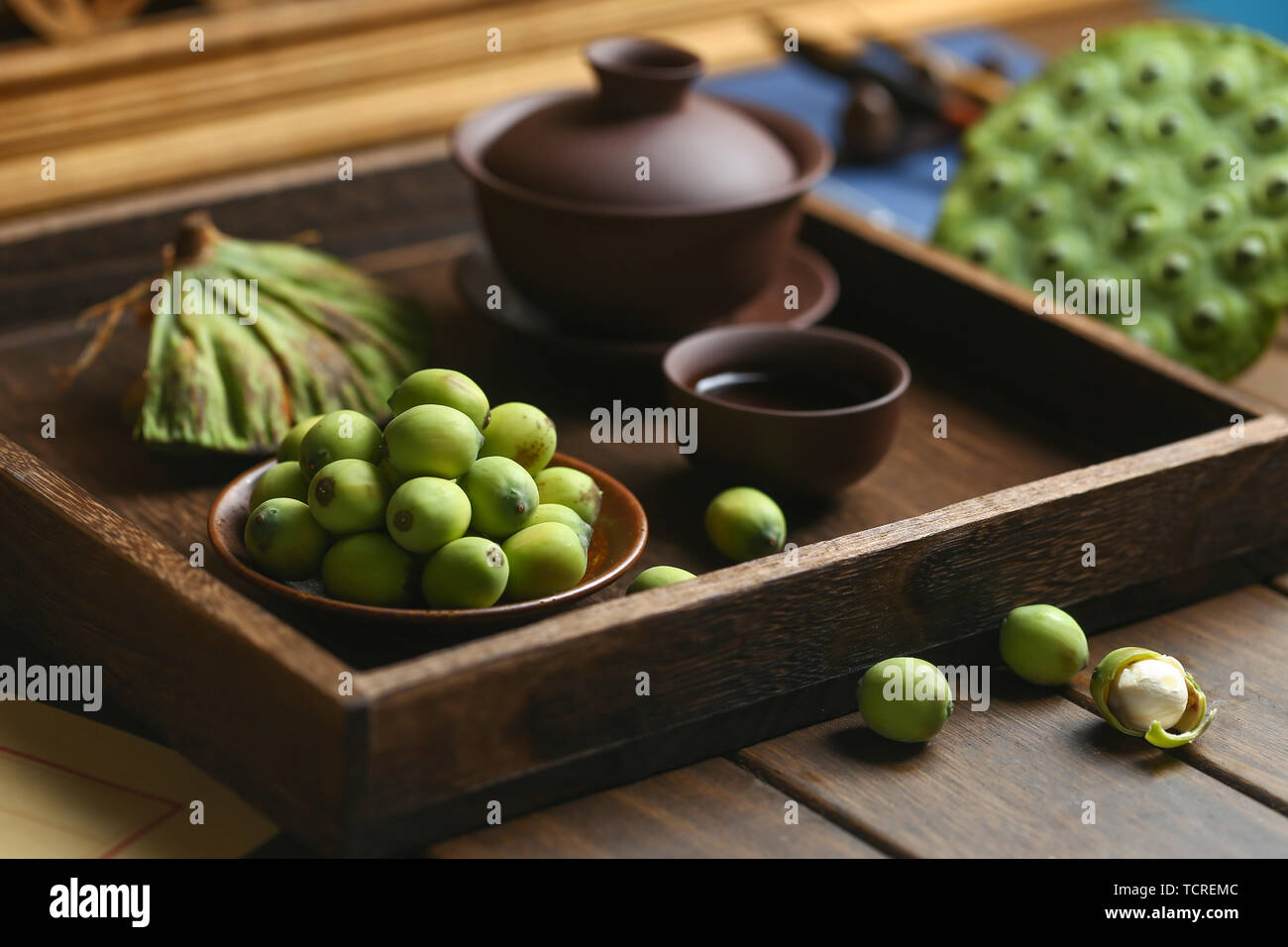 Fresh lotus seeds hi-res stock photography and images - Alamy