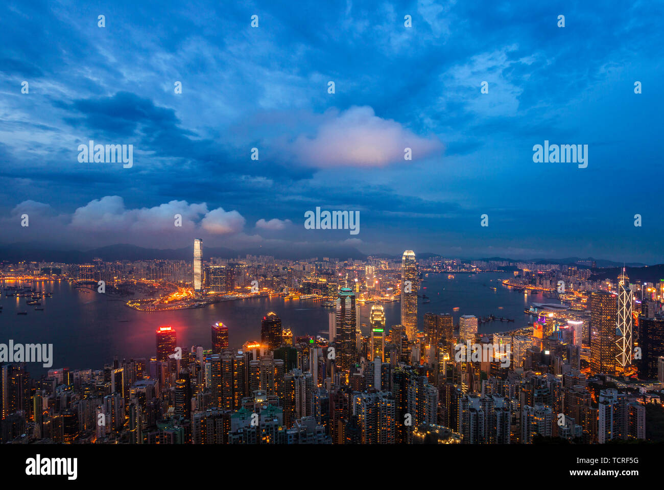 Hong Kong scenery Stock Photo - Alamy