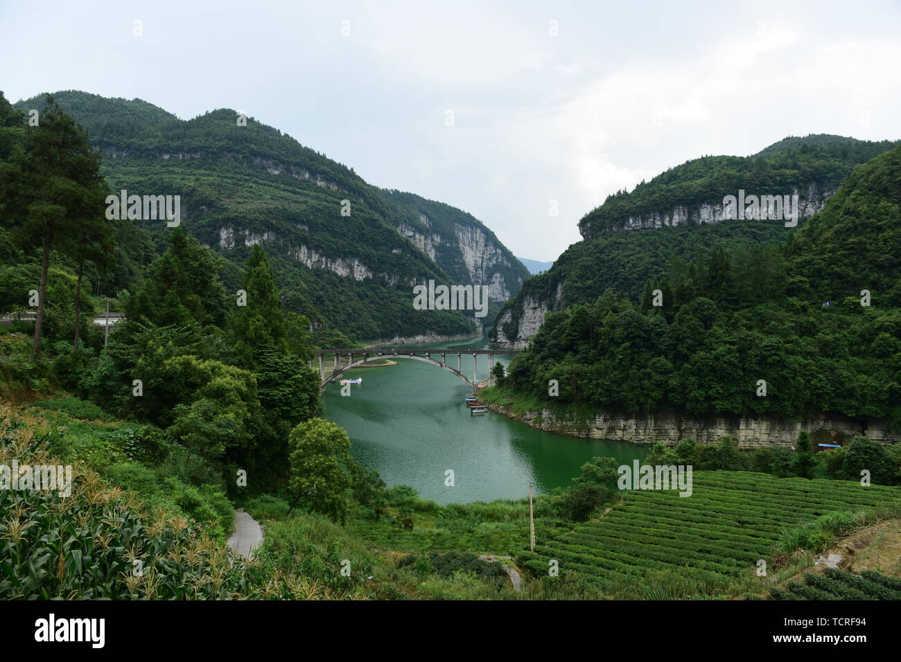 Beautiful landscape scenic area Stock Photo - Alamy