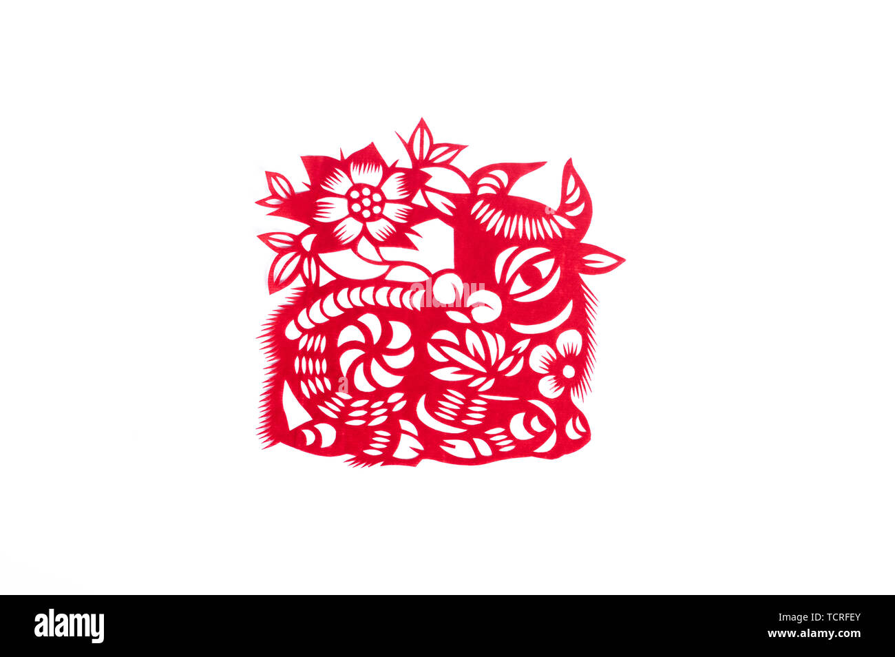 Oxen red Cut Out Stock Images & Pictures - Alamy