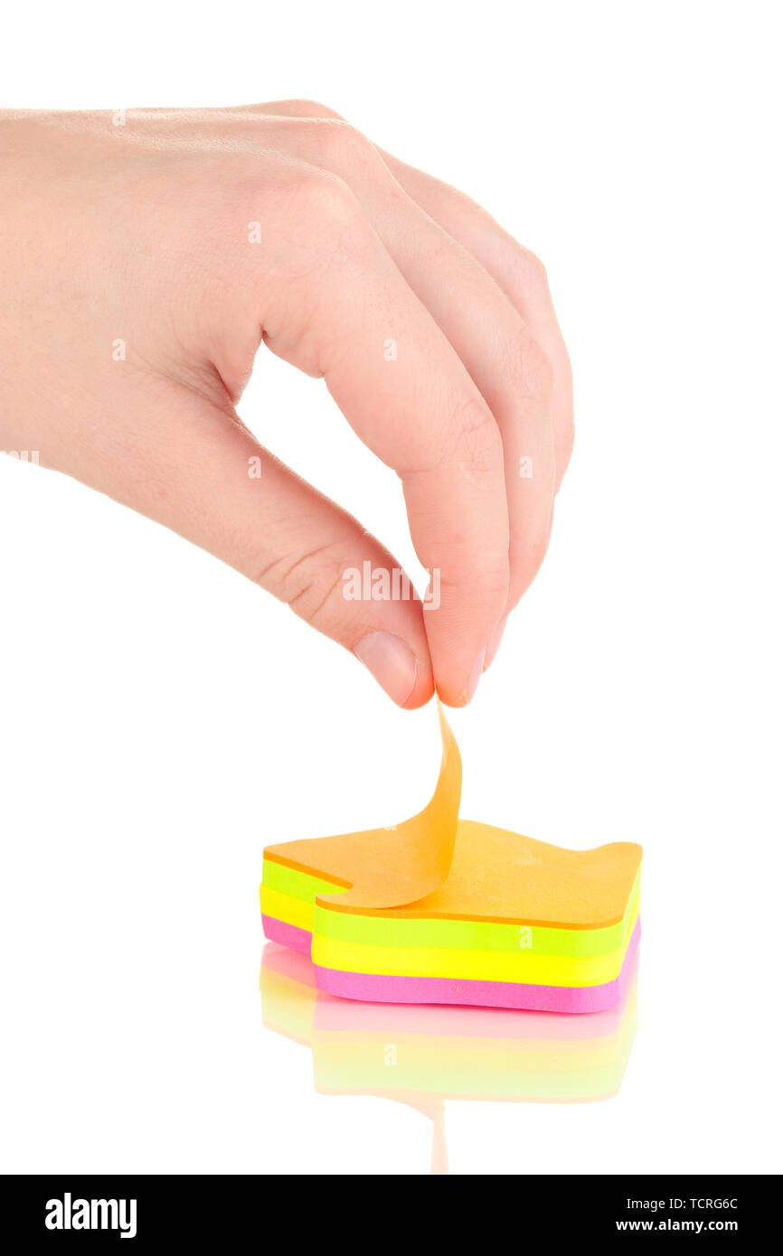 Holding sticker hi-res stock photography and images - Alamy