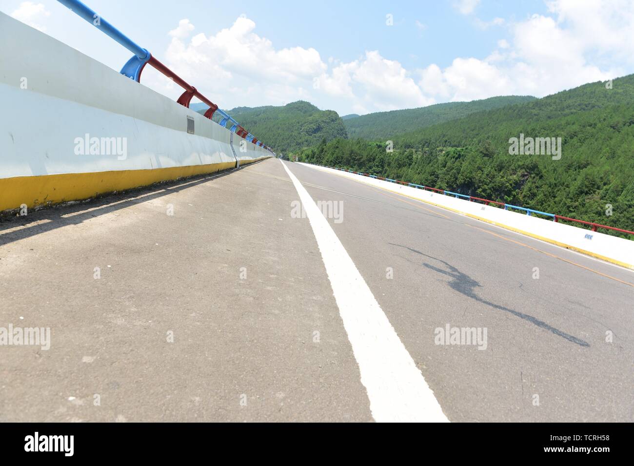 Road transport road surface Stock Photo - Alamy