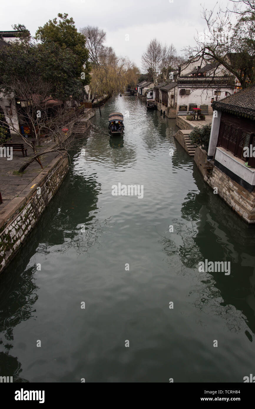 Life in Water Township, Ancient Town, Nanxun Stock Photo - Alamy