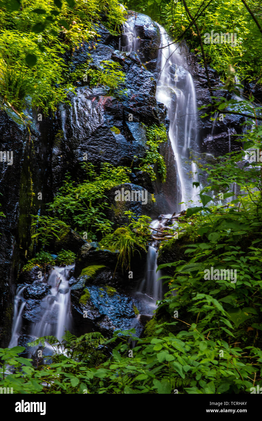 Changbai mountain waterfall hi-res stock photography and images - Alamy