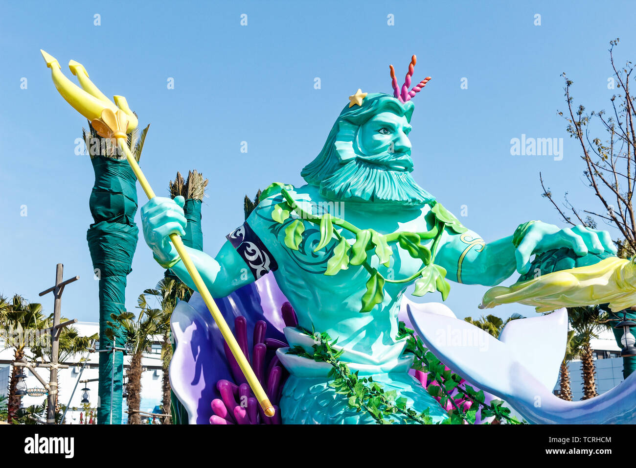Shanghai Haichang Ocean Park float parade Stock Photo - Alamy
