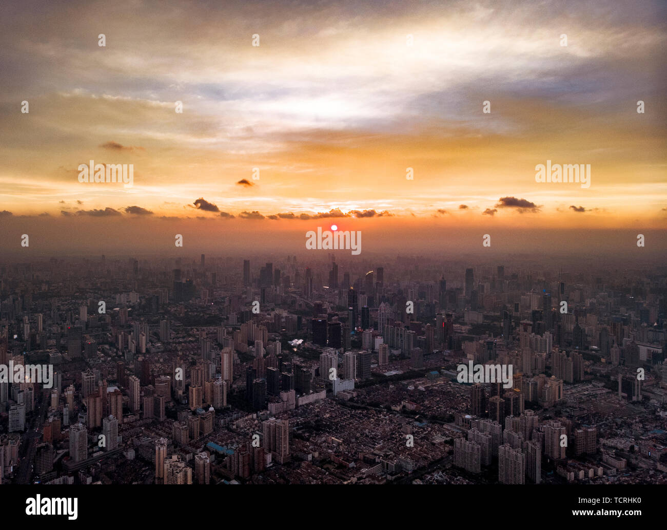 Shanghai aerial hi-res stock photography and images - Alamy