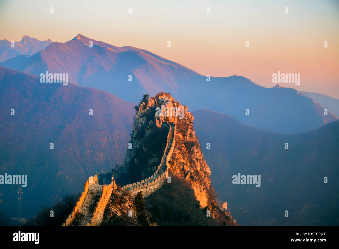 The great wall of jizhen hi-res stock photography and images - Alamy