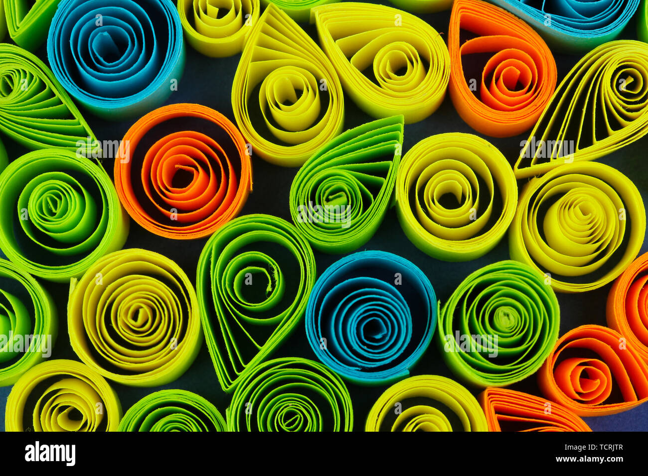 Hands quilling hi-res stock photography and images - Alamy