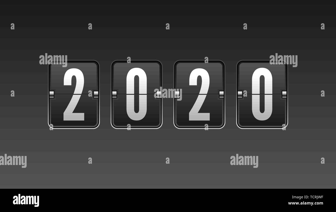 Split flap display calendar Black and White Stock Photos & Images - Alamy