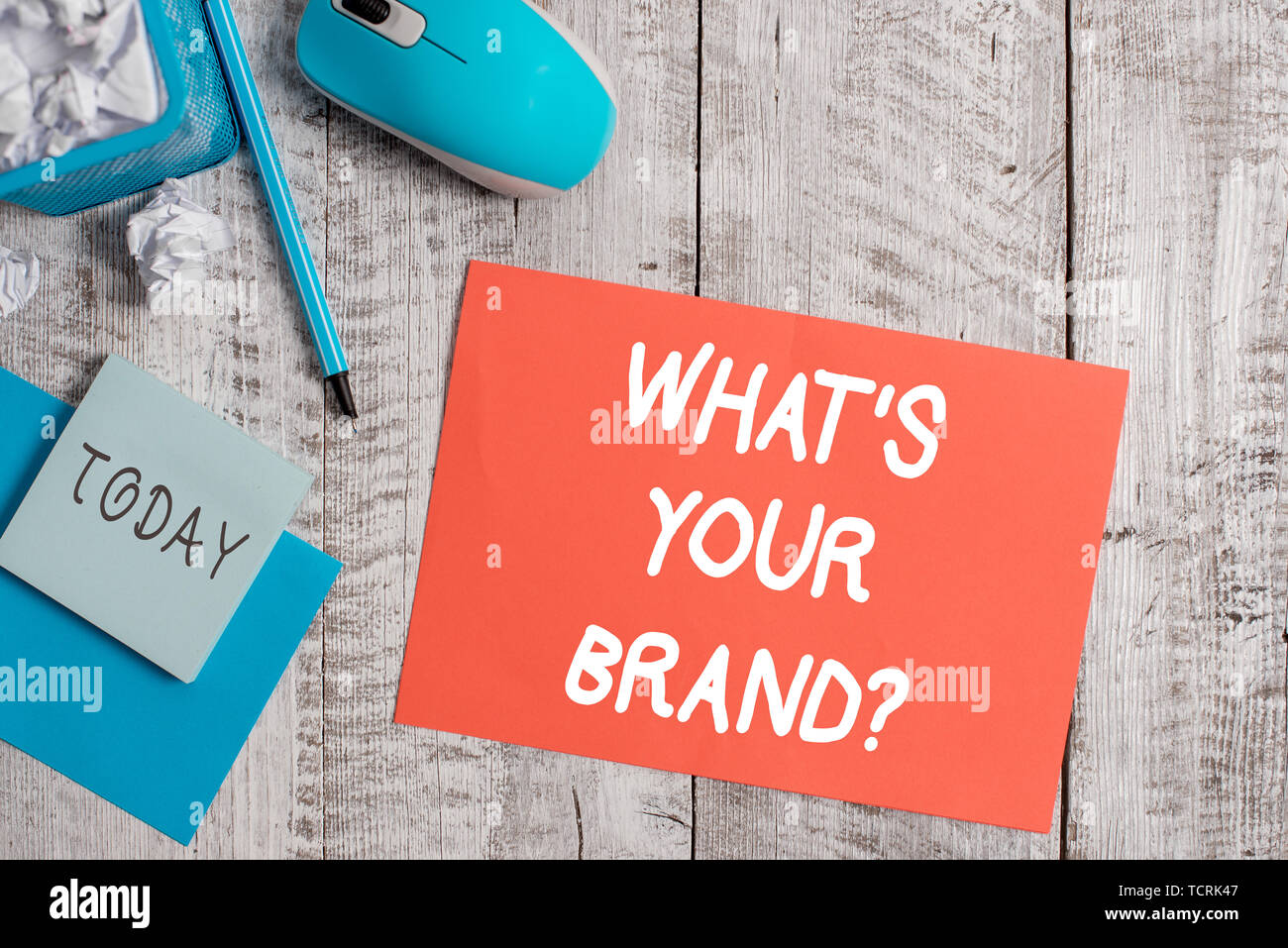 Handwriting text writing What S Your Brand Question. Conceptual photo ...