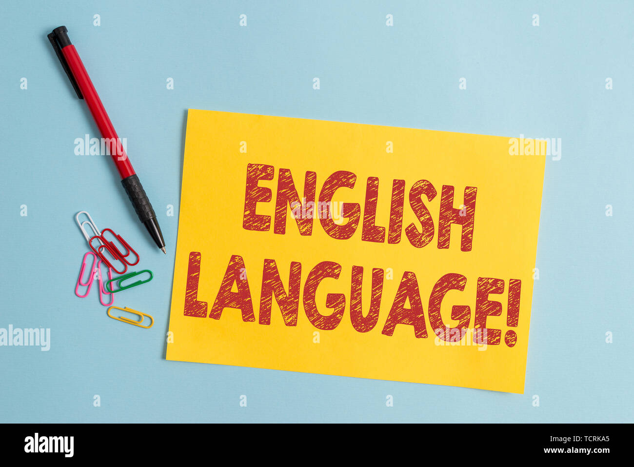 Handwriting text English Language. Conceptual photo third spoken native ...