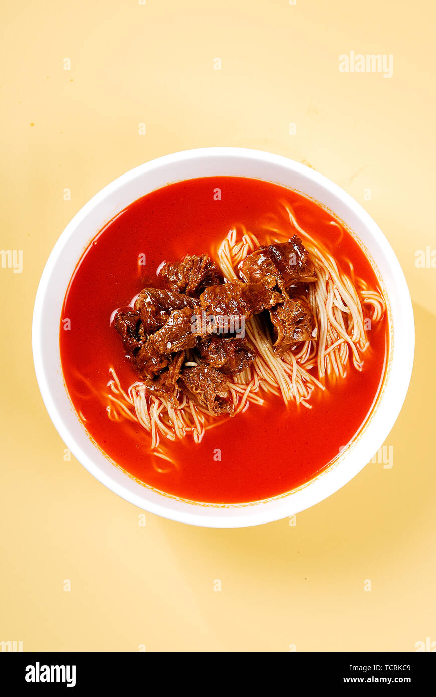 Tomato cow noodles Stock Photo - Alamy