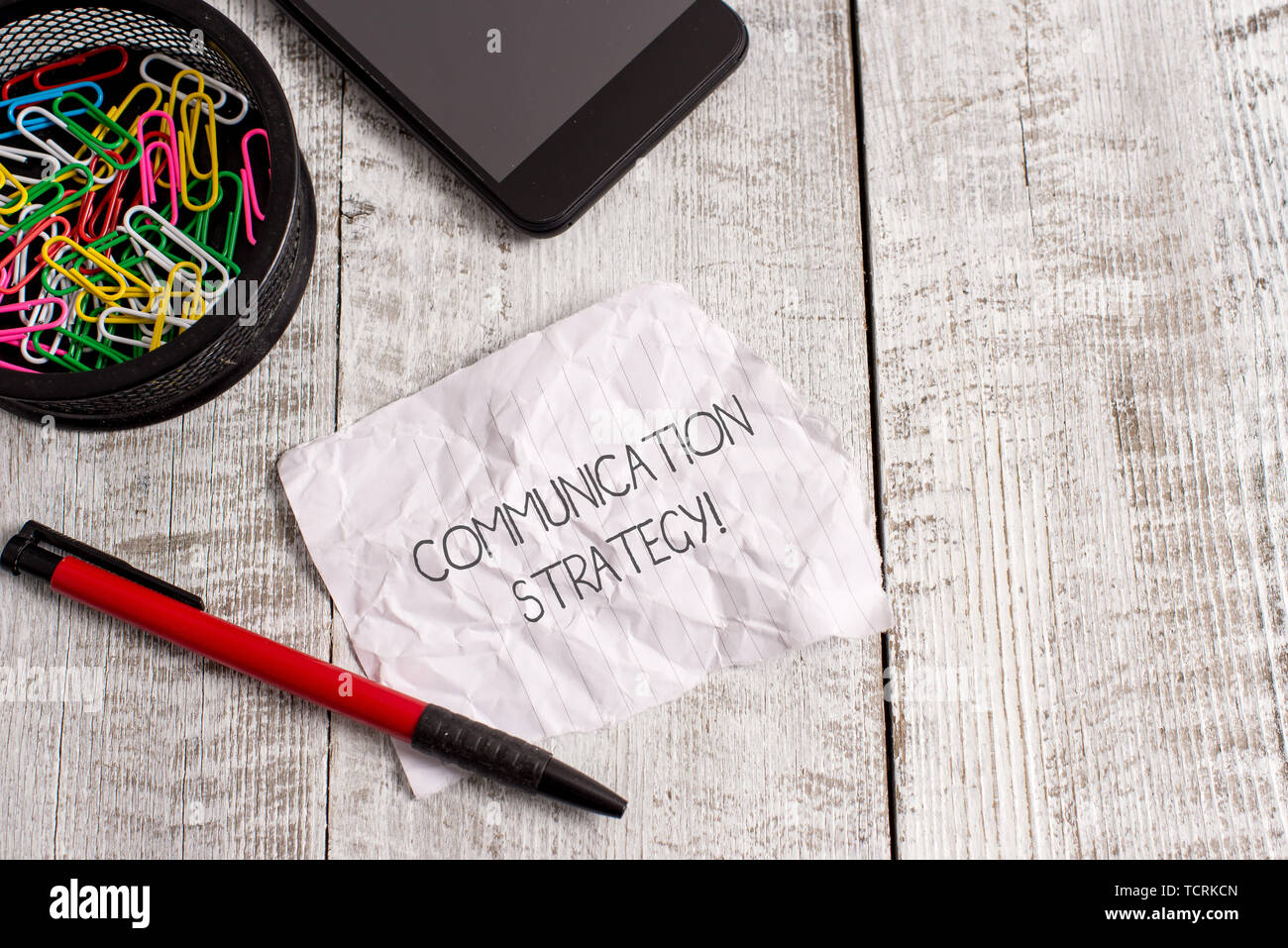Word writing text Communication Strategy. Business photo showcasing ...