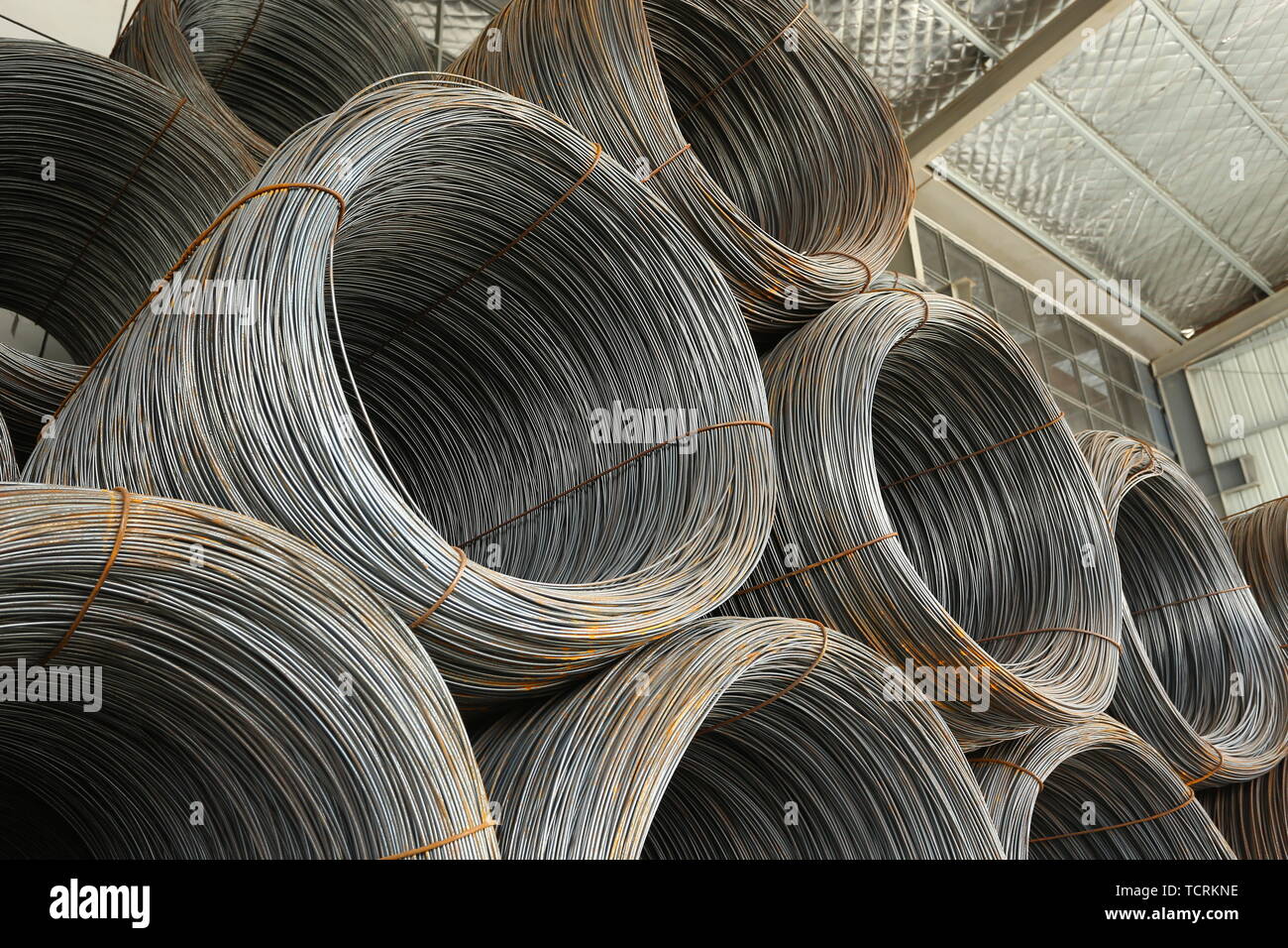 Iron steel rebar tube hi-res stock photography and images - Alamy
