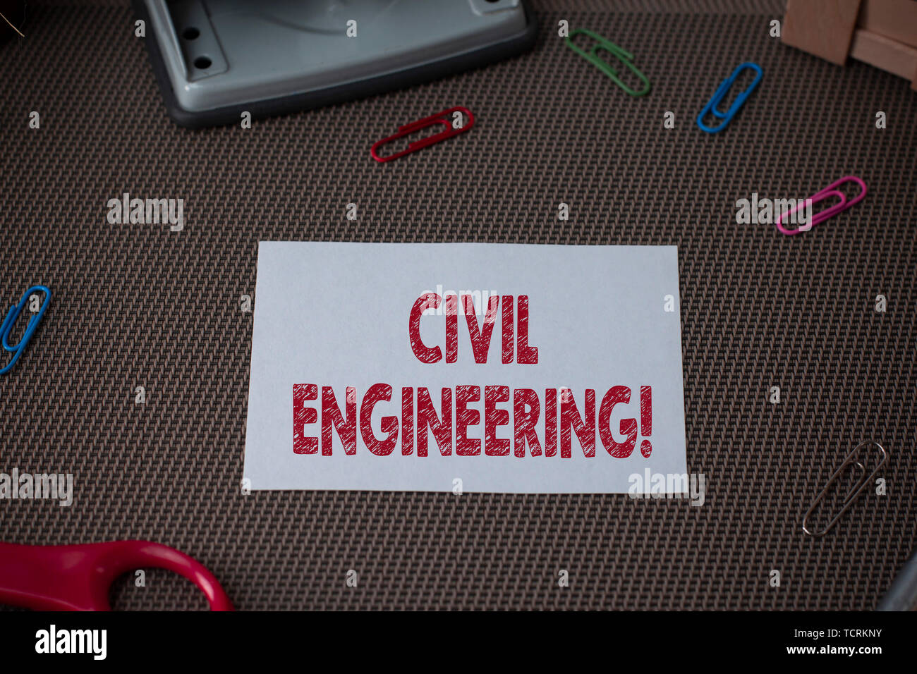 Conceptual hand writing showing Civil Engineering. Concept meaning ...