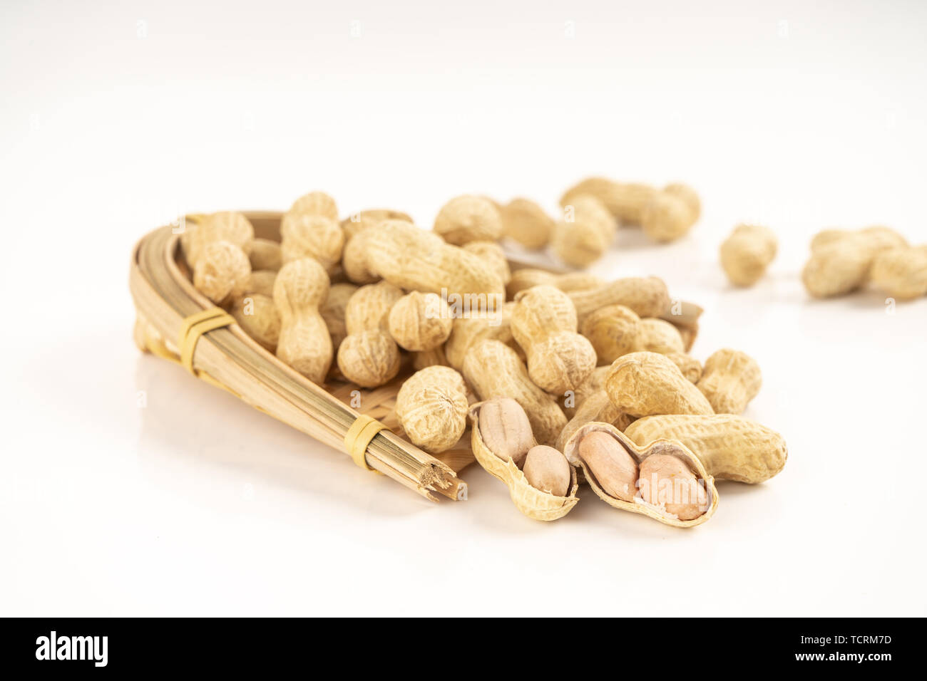 Multi-flavored thin-skinned peanuts Stock Photo - Alamy
