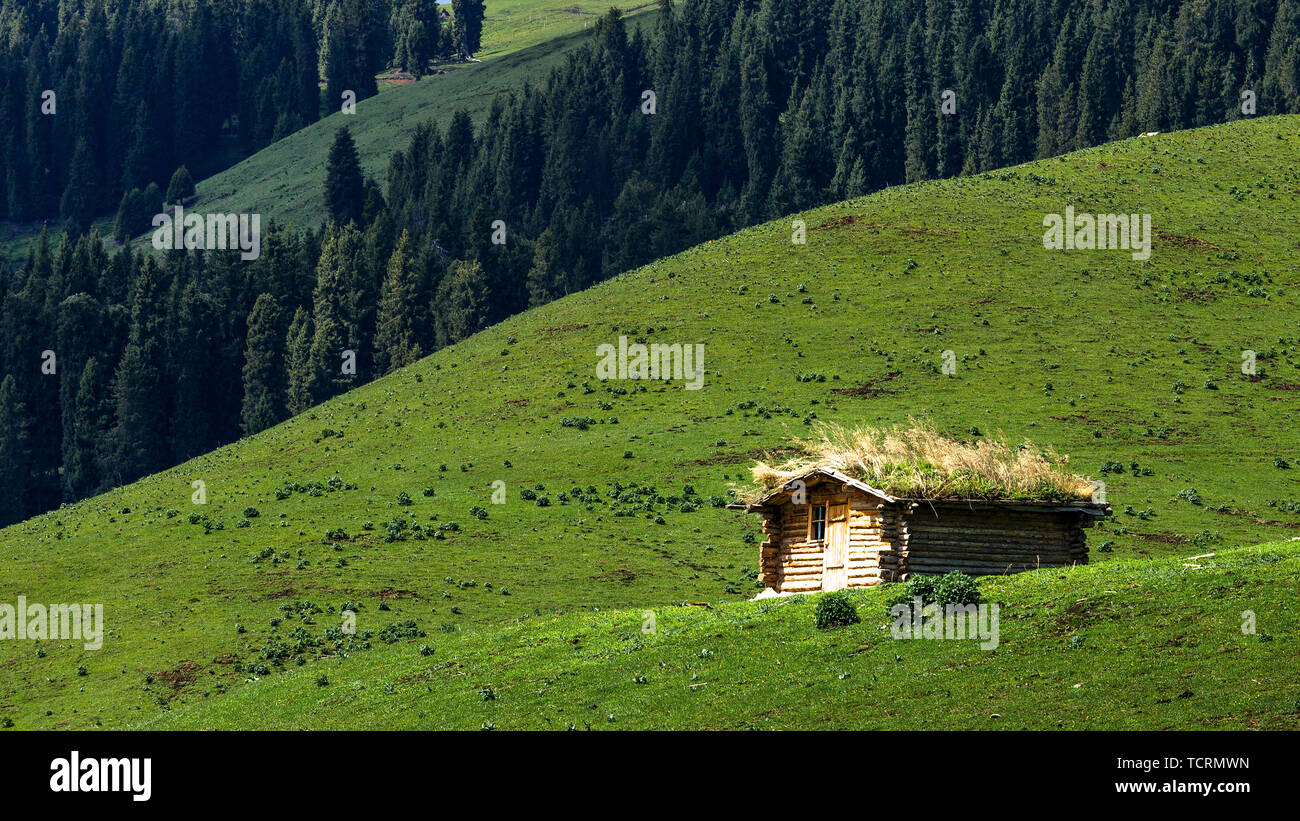 Beautiful scenery of Xinjiang Stock Photo - Alamy