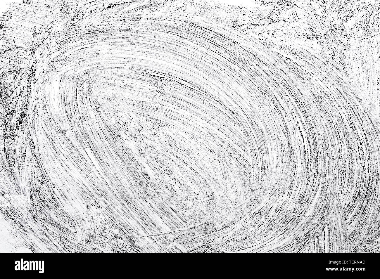 Smudged paint on white paper background Stock Photo - Alamy