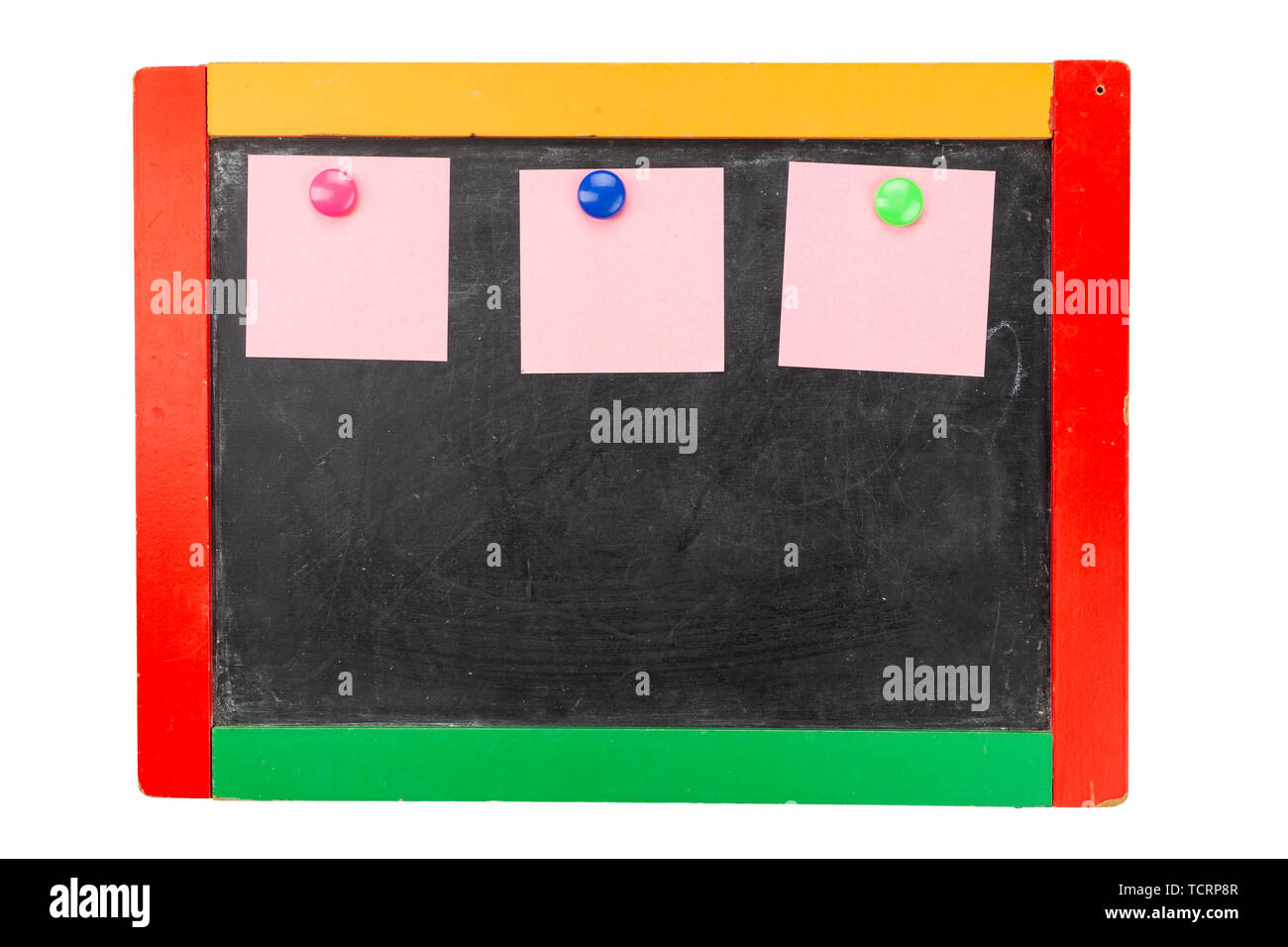 College student writing on blackboard Cut Out Stock Images & Pictures ...