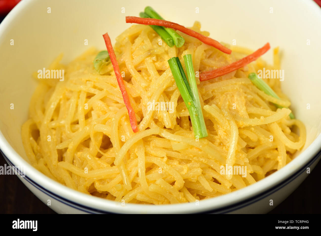 Salted egg yolk potatoes hi-res stock photography and images - Alamy