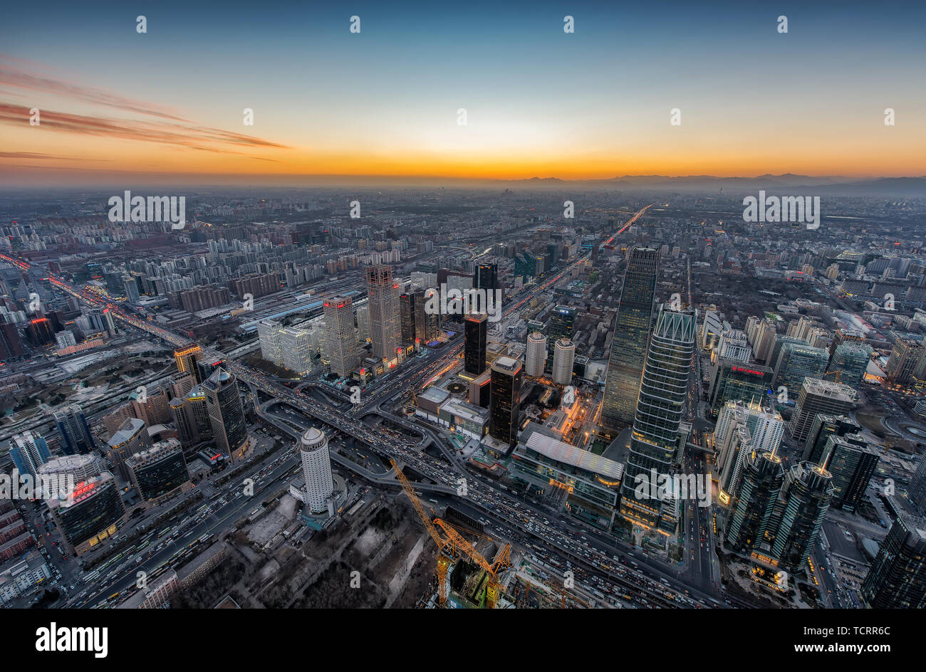 Busy traffic in beijing china hi-res stock photography and images - Alamy
