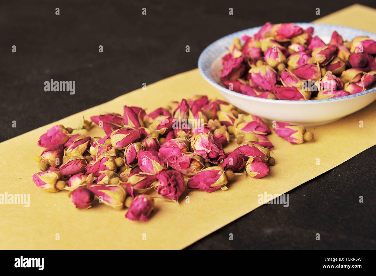Chinese herbal roses Stock Photo - Alamy