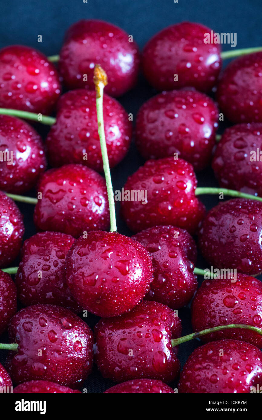 Dripping cherries hi-res stock photography and images - Alamy