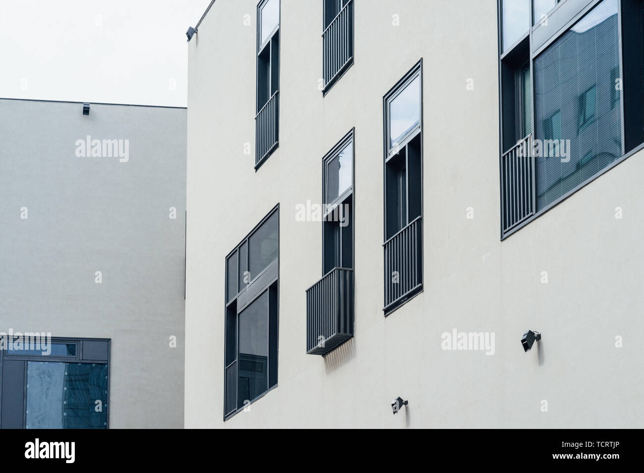 Geometric Architecture of Shenye Upper City, Shenzhen Stock Photo - Alamy