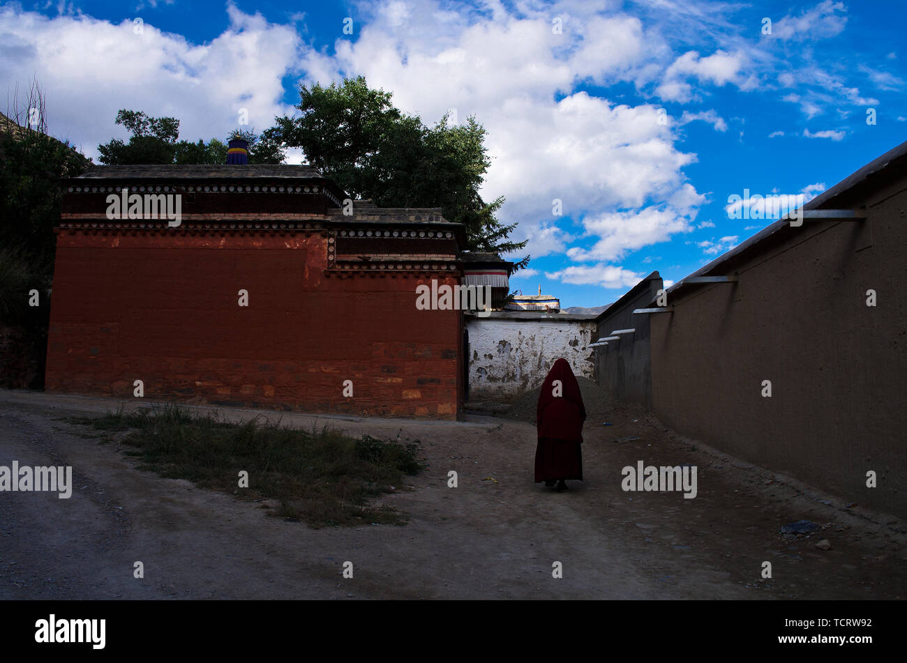 Gannan Labrang Temple Labrang Temple Xia River Stock Photo - Alamy