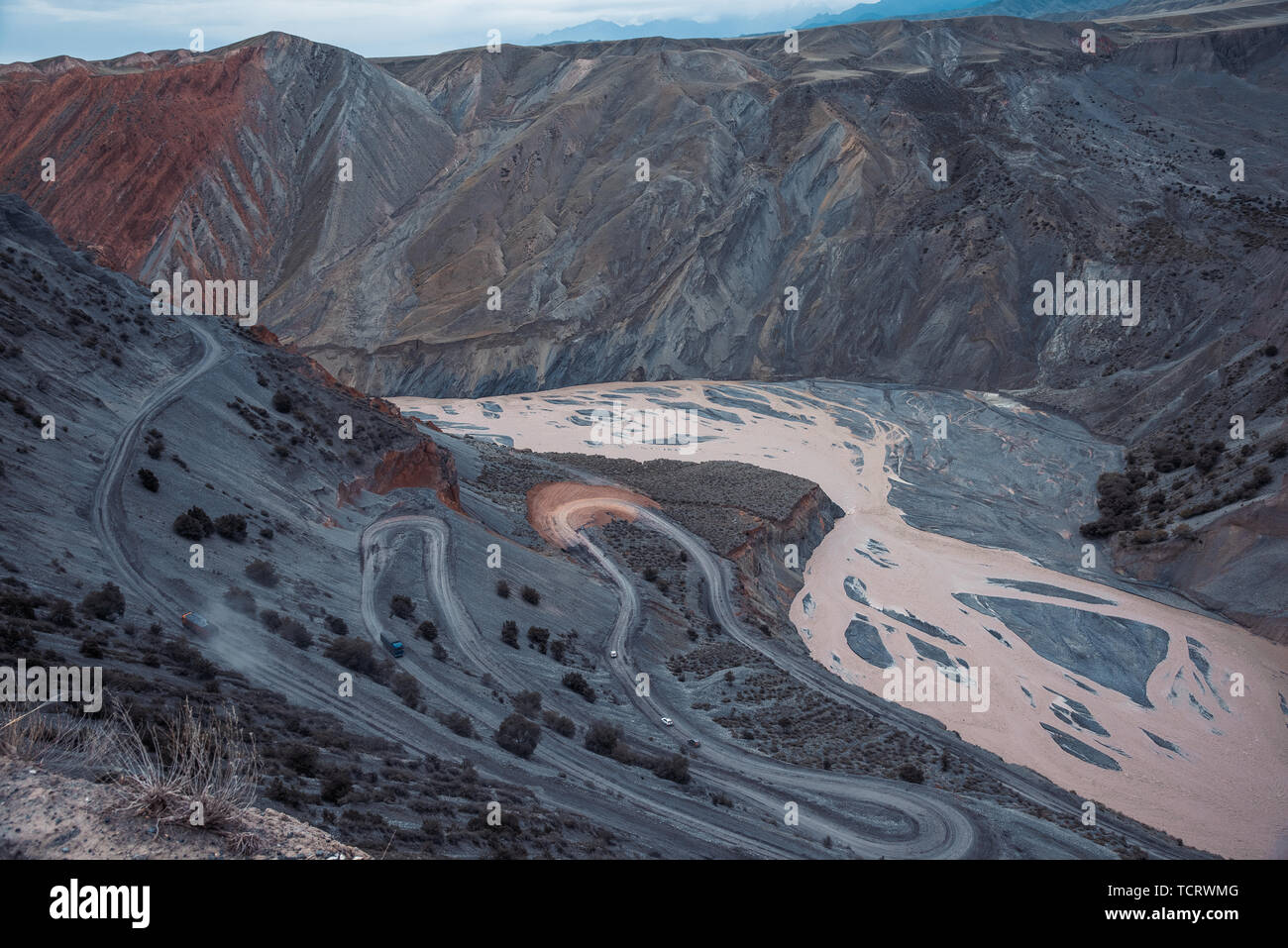 Highway panshan road scenery hi-res stock photography and images - Alamy