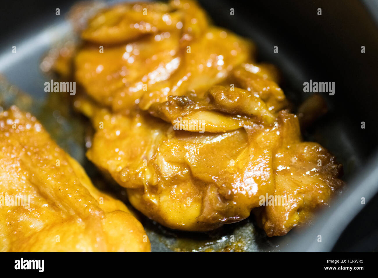 Fried chicken chops Stock Photo - Alamy