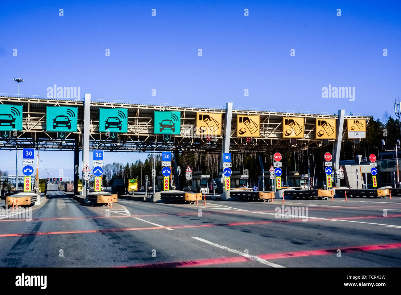 Entrance Exit Of Highway Stock Photos & Entrance Exit Of Highway Stock ...