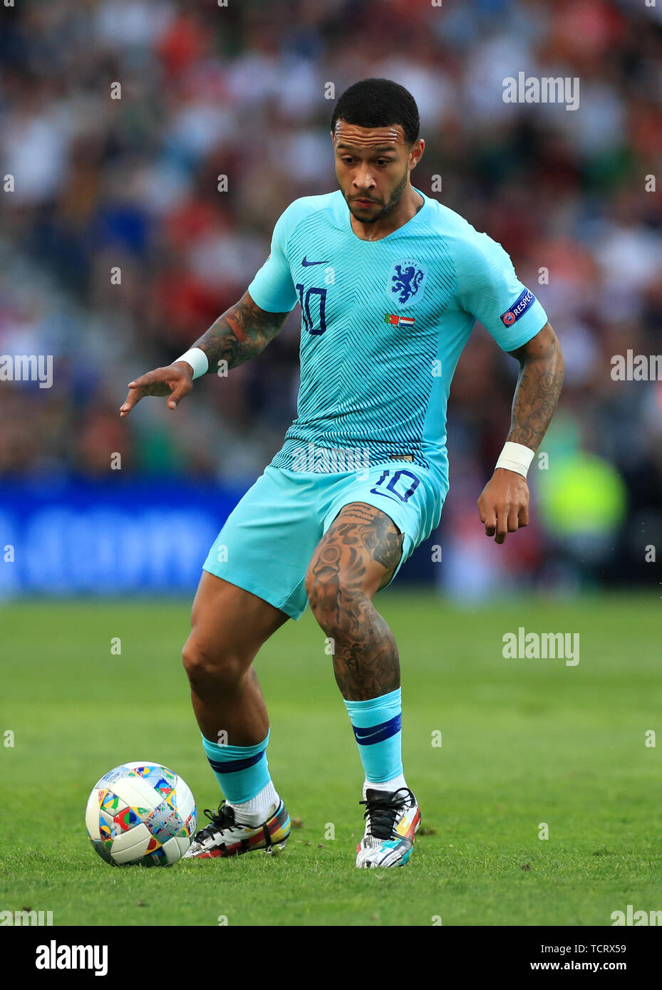Netherlands' Memphis Depay during the Nations League Final at Estadio ...