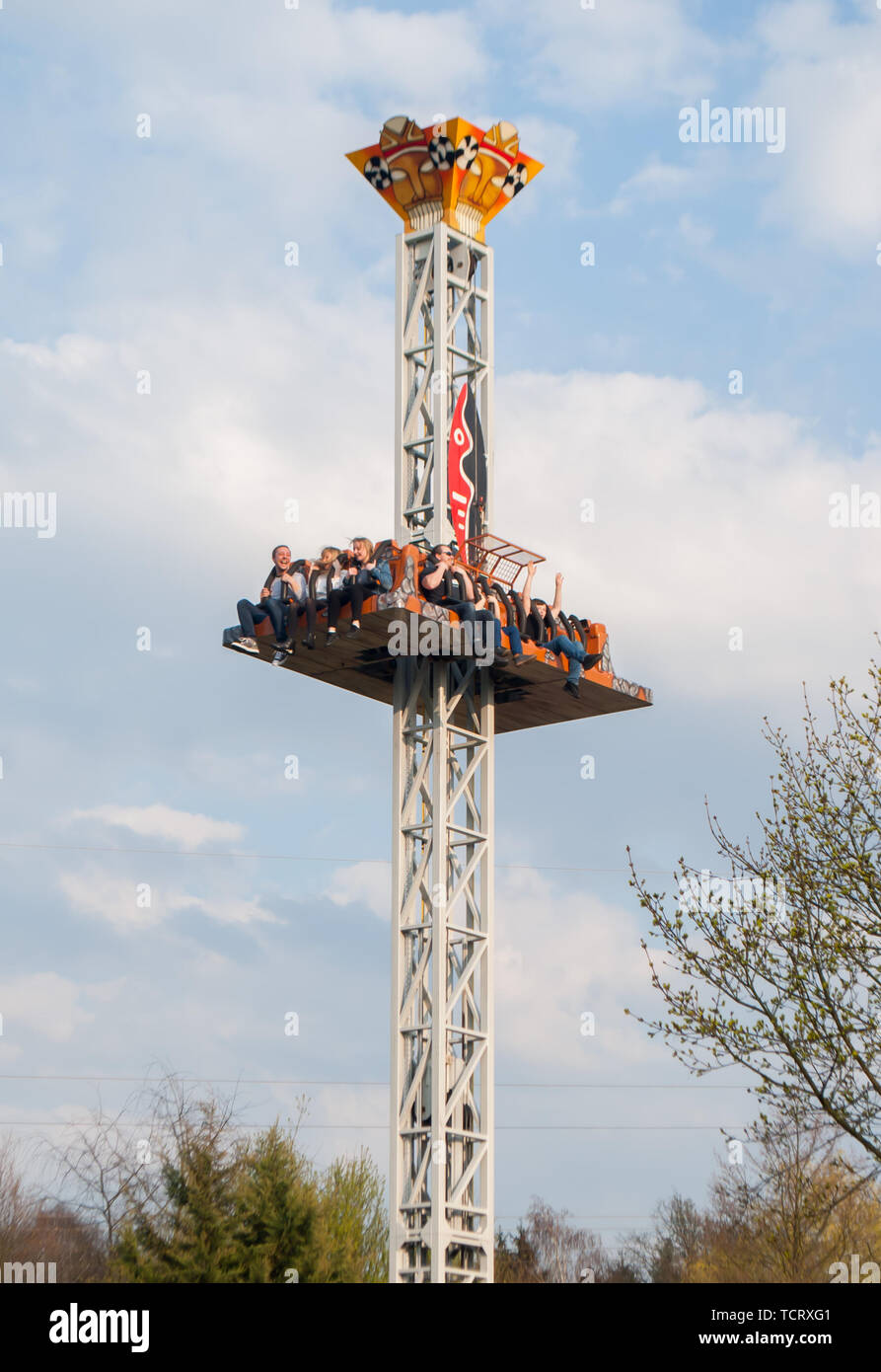 Free Fall Tower High Resolution Stock Photography and Images - Alamy