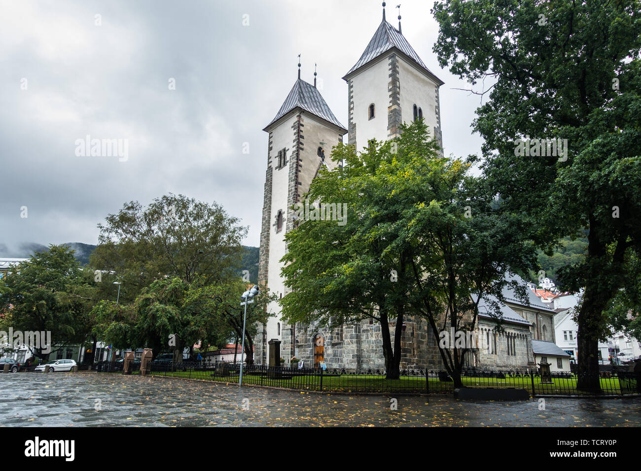St. Mary’s Church is the oldest existing building in Bergen, built in ...