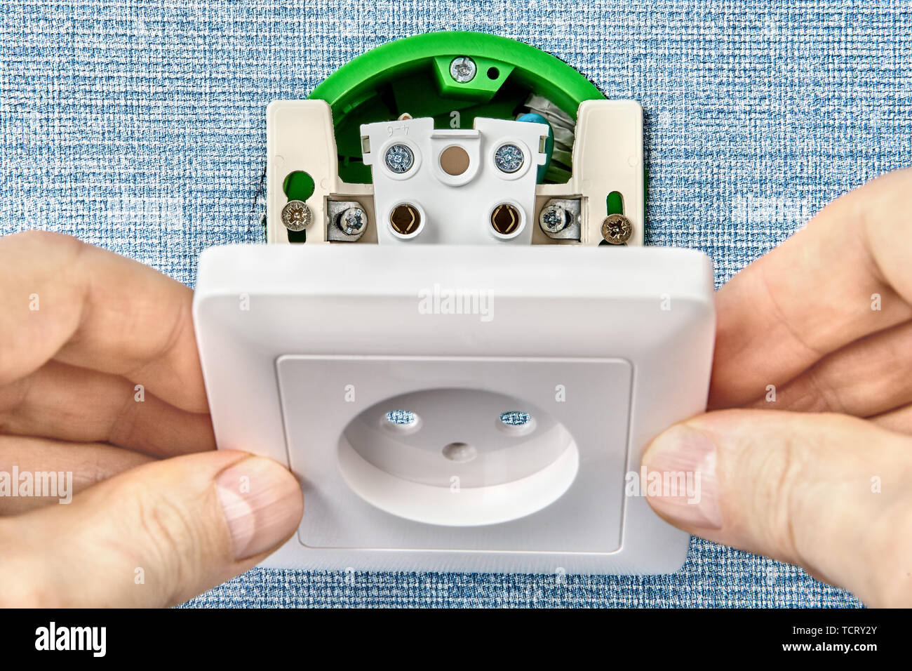 Electrical power point hi-res stock photography and images - Alamy