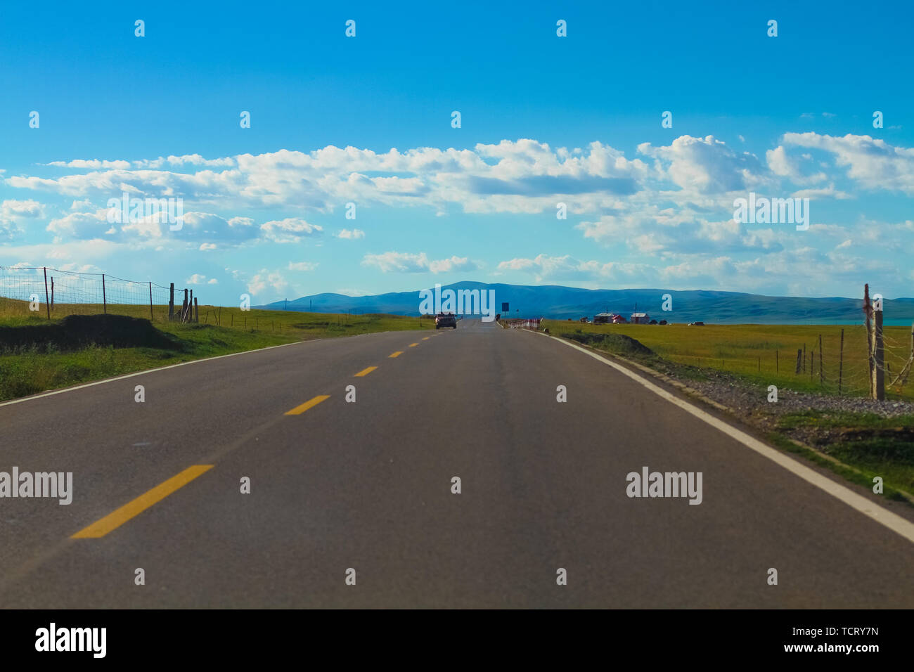 Qinghai lake qinghai lake scenery scenery around the lake hi-res stock ...