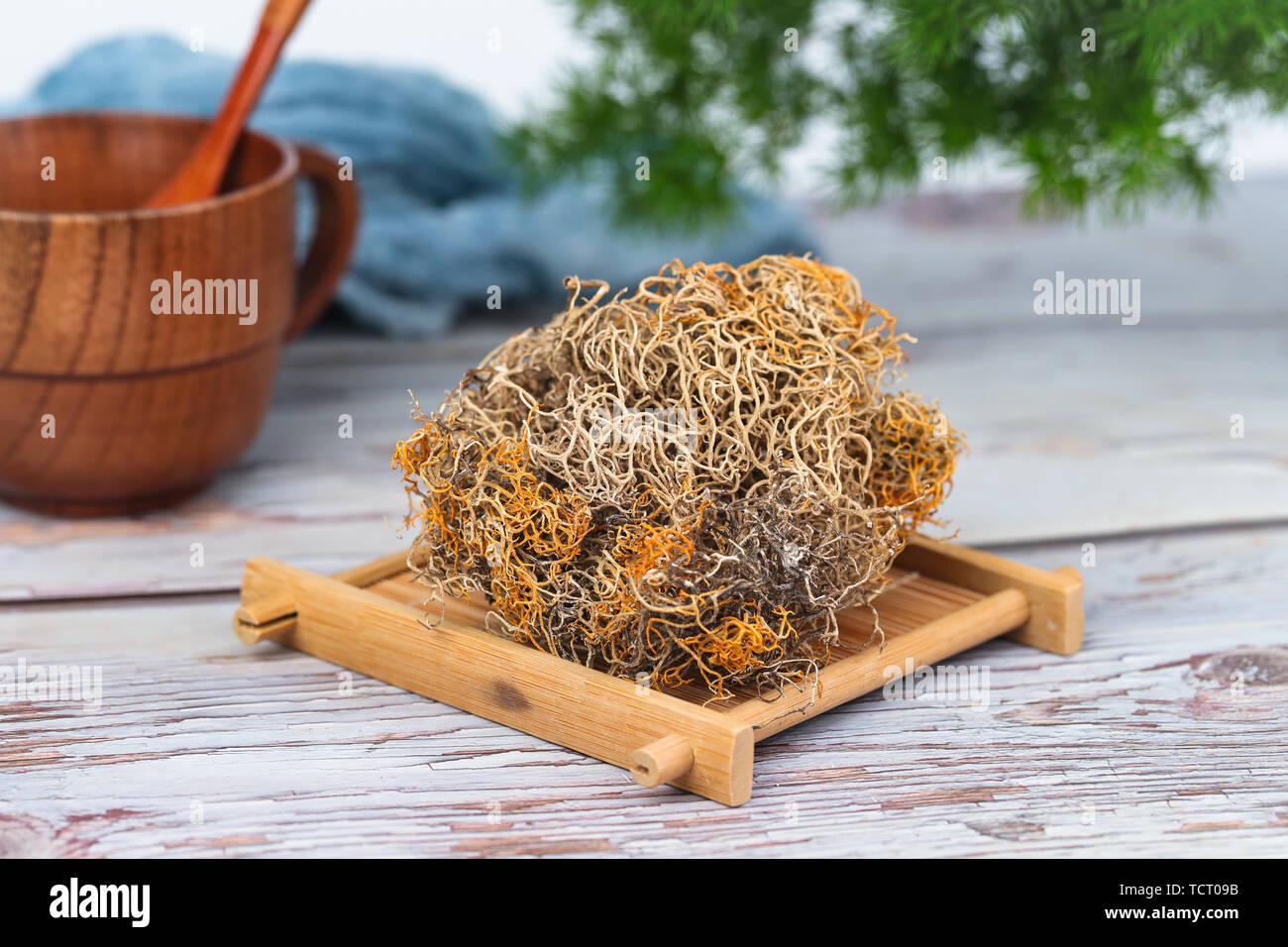 Black snow tea Stock Photo - Alamy