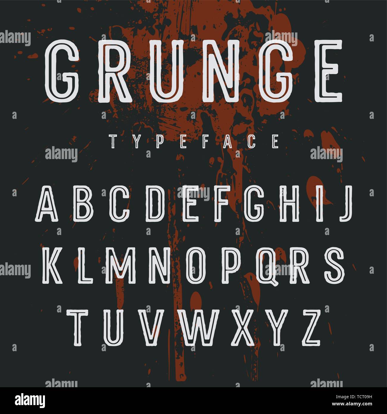 Font vector hi-res stock photography and images - Alamy