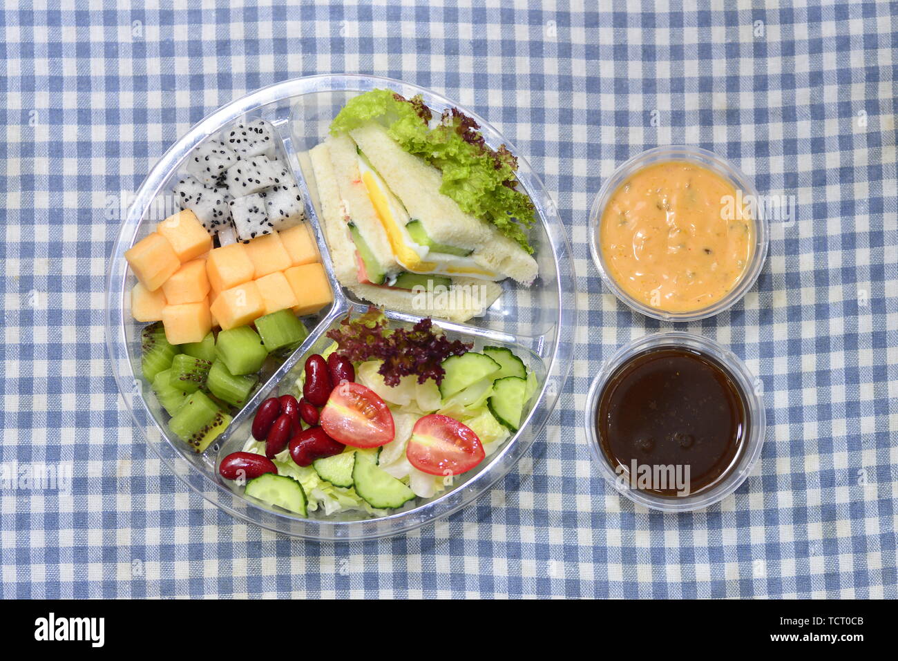 Salad, diet, light food, fast food Stock Photo - Alamy