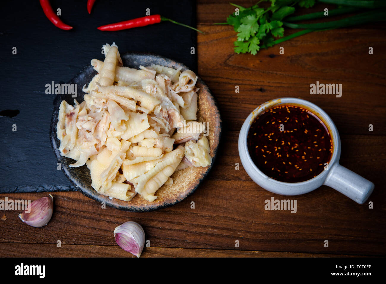 Sichuan cuisine, boneless phoenix claws Stock Photo - Alamy